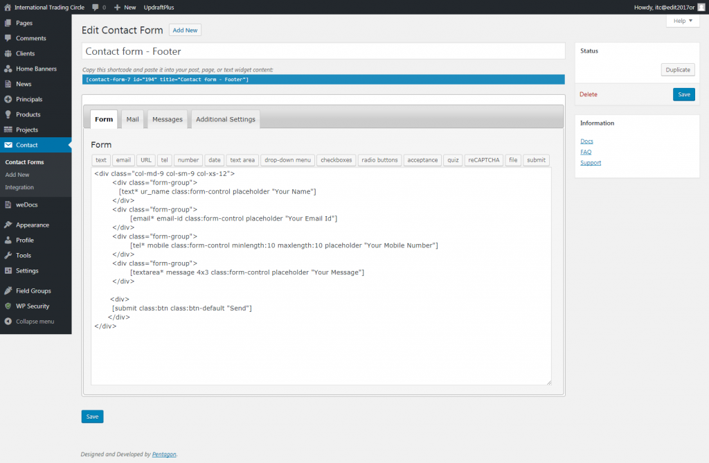 Contact – International Trading Circle